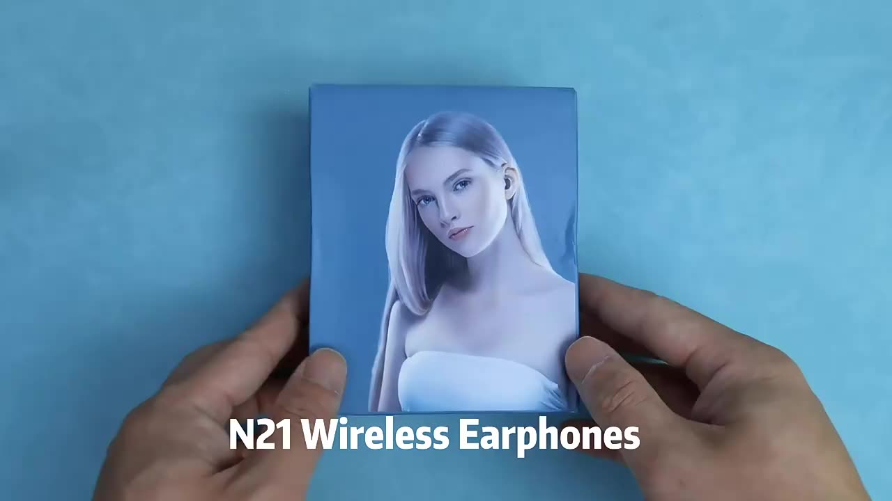 New N21 Wireless Headphones Lcd Digital Display Stereo Earphones Bt 5.0 Sports Waterproof ...