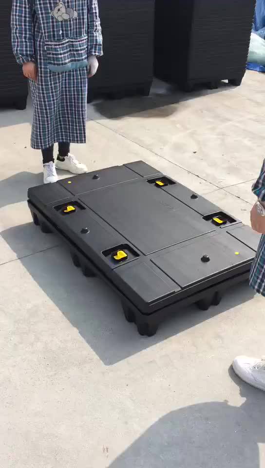 Heavy Duty Collapsible Plastic Coaming Board Crate Corrugated Pallet ...