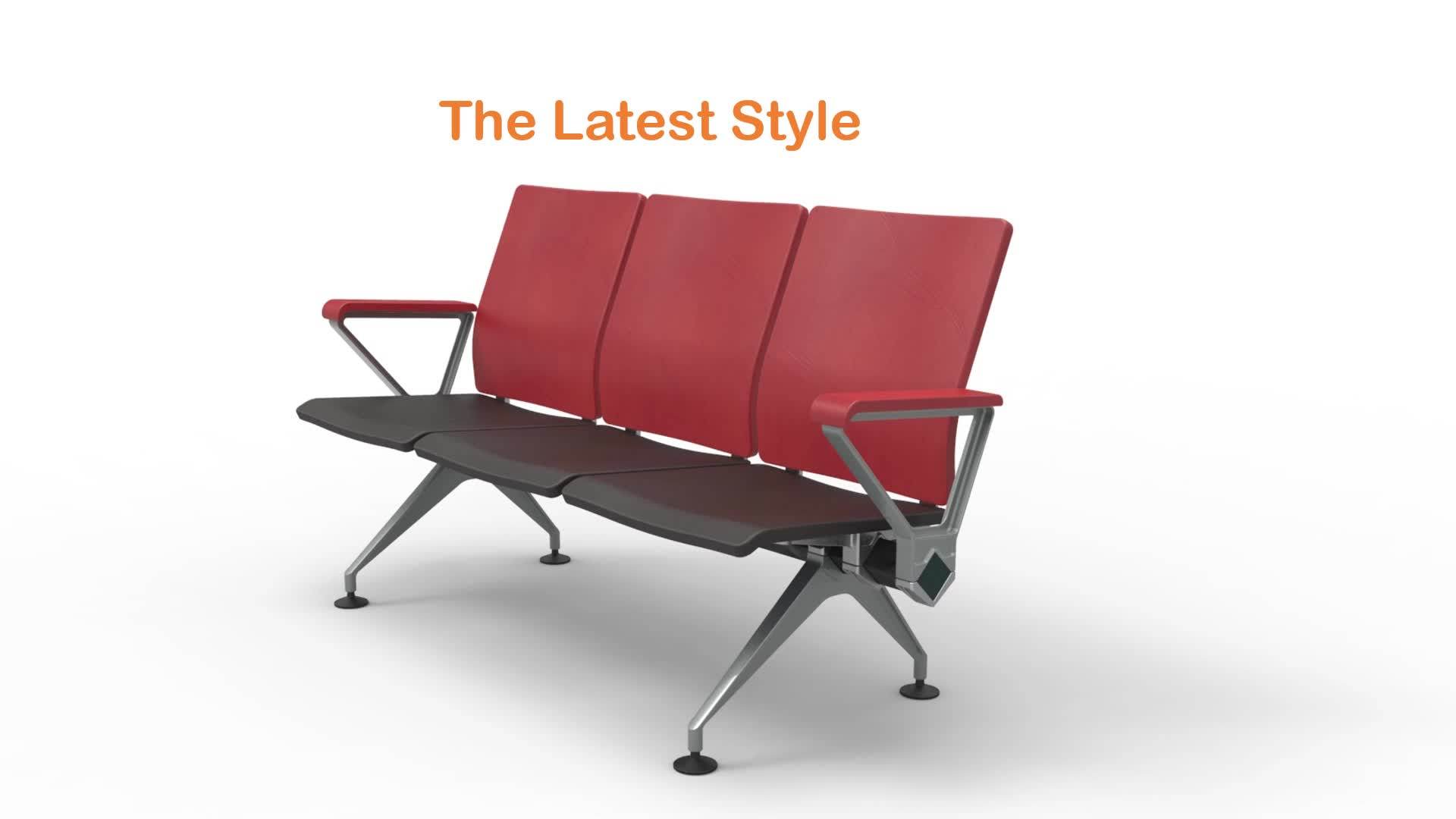 Modern Soft Seat Airport Waiting Chairs For Train Station Lounge ...
