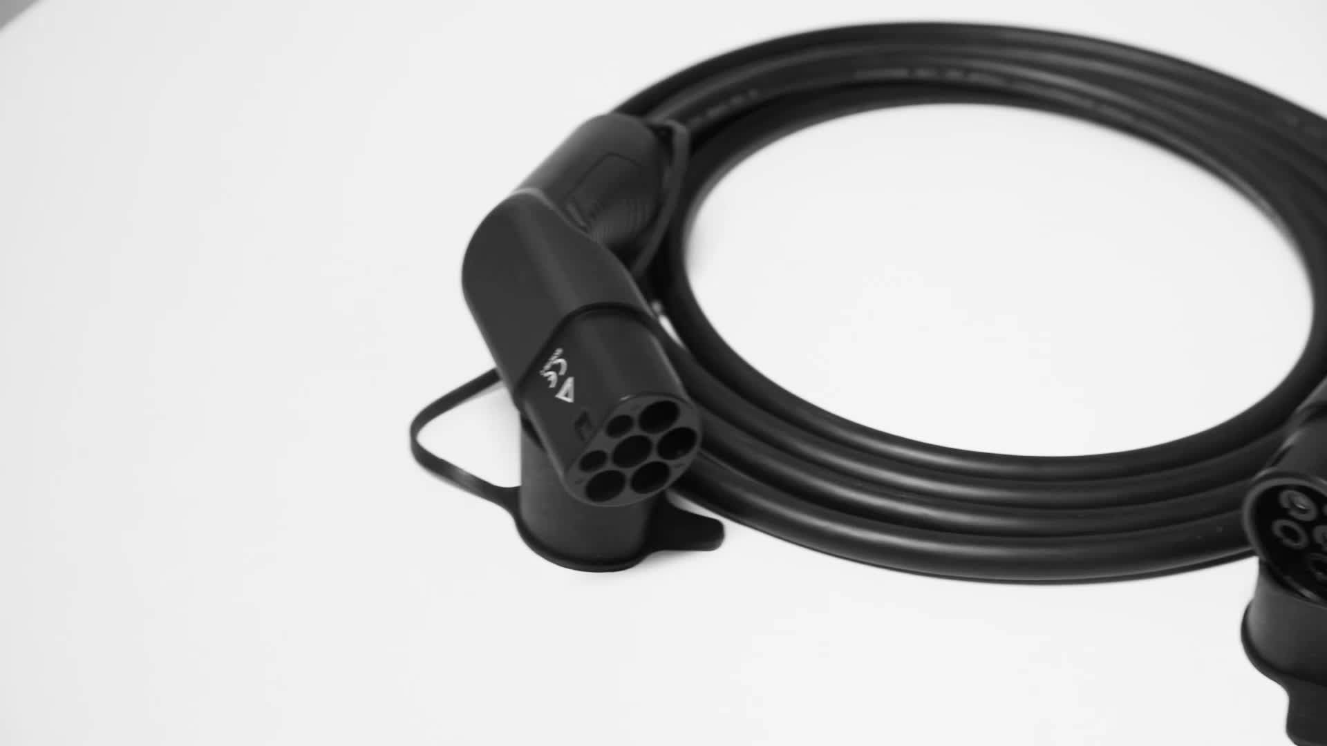 32a 3phase Iec 62196 Type 2 Evse Charging Cable For Renault Zoe - Buy ...