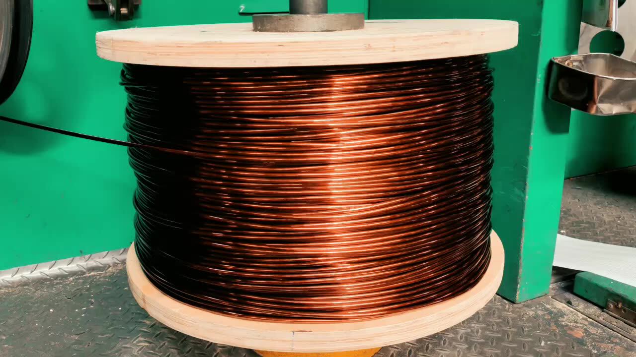 Awg6 Gauge Wire Thermal Class 220 Aluminum Winding Wire Industry Motor ...