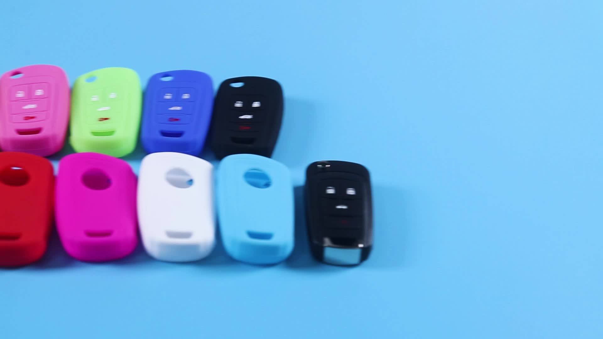 Auto Car Gadgets Remote Silicone Rubber Car Key Protector Cases Fob ...