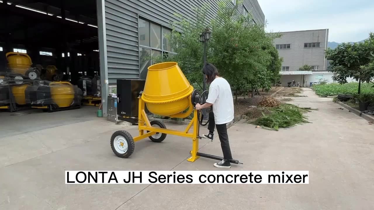 Lonta Jh350s 350l Betonniere Electric Diesel Beton Mortar Cement Mixer ...