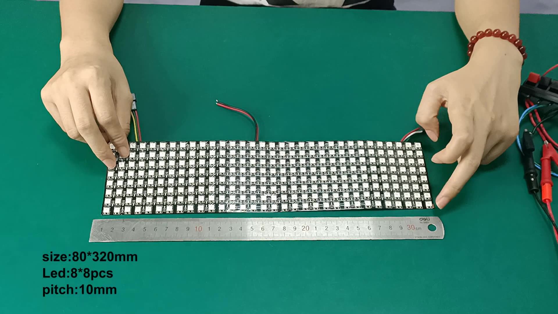 Smd5050 Diode Ws2812b Digital Rgb Led Panel Matrix - 16*16pixel,Dc5v ...