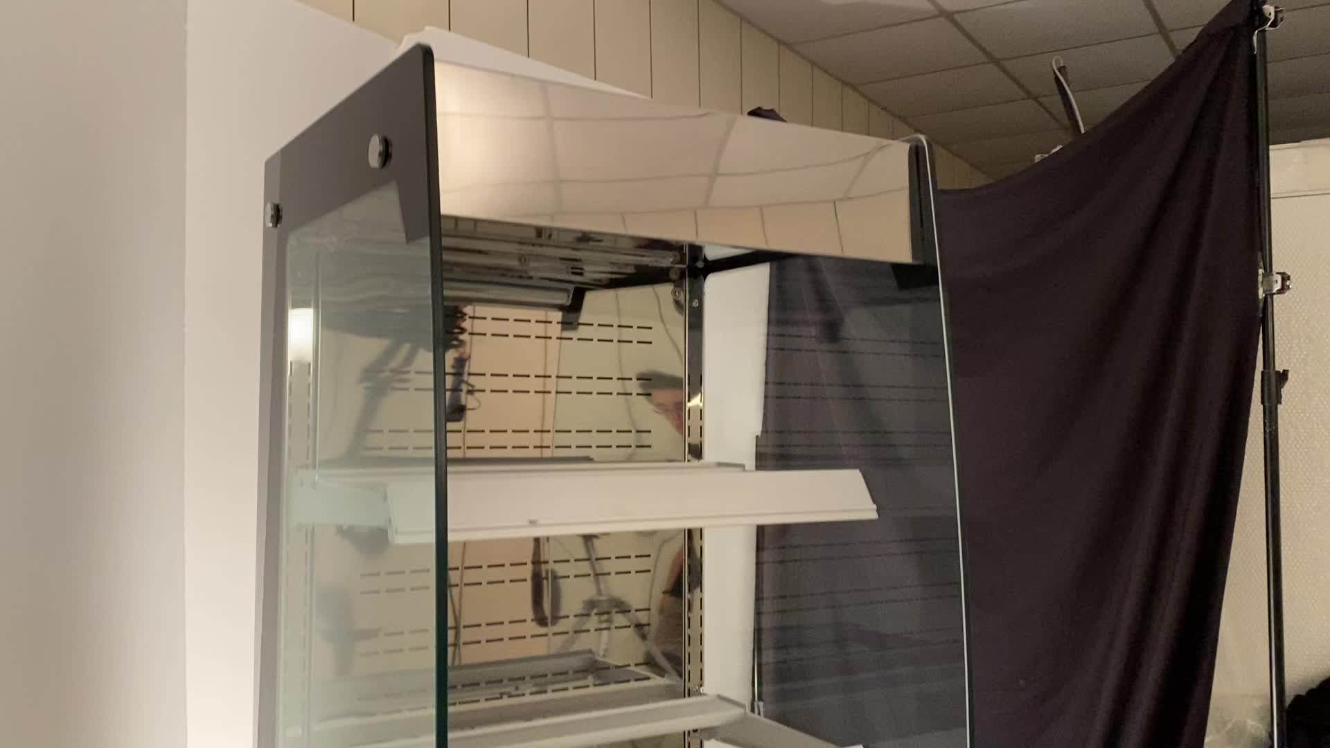 Vertical Open Showcase Cooler For Supermarket Open Cooler Open Chiller ...