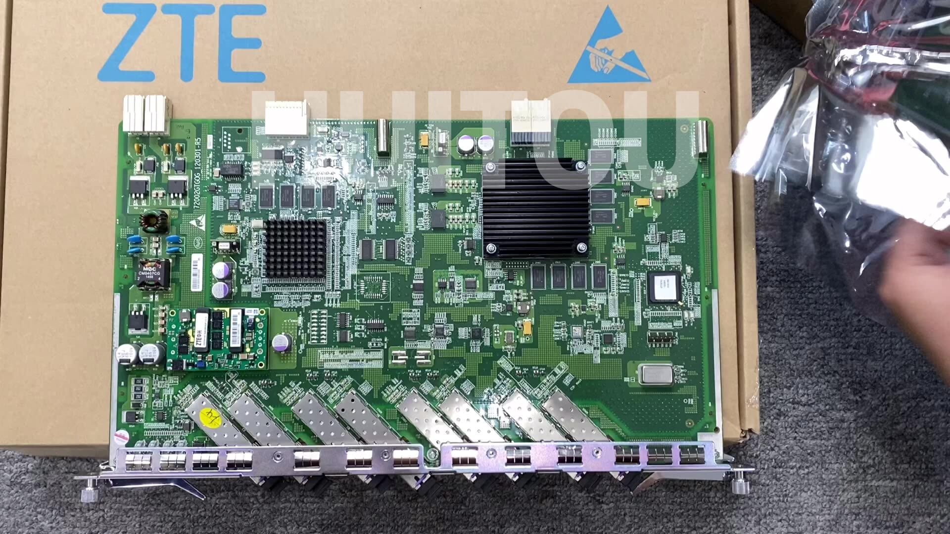 Original Gtgo 8 Ports Gpon Service Board With B+ C+ C++ Sfp 8 Modules ...
