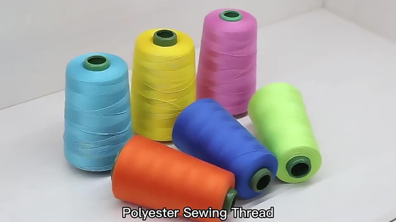 Oeko-tex Eco-friendly Hilo De Coser De Poliester 100% Spun Polyester ...
