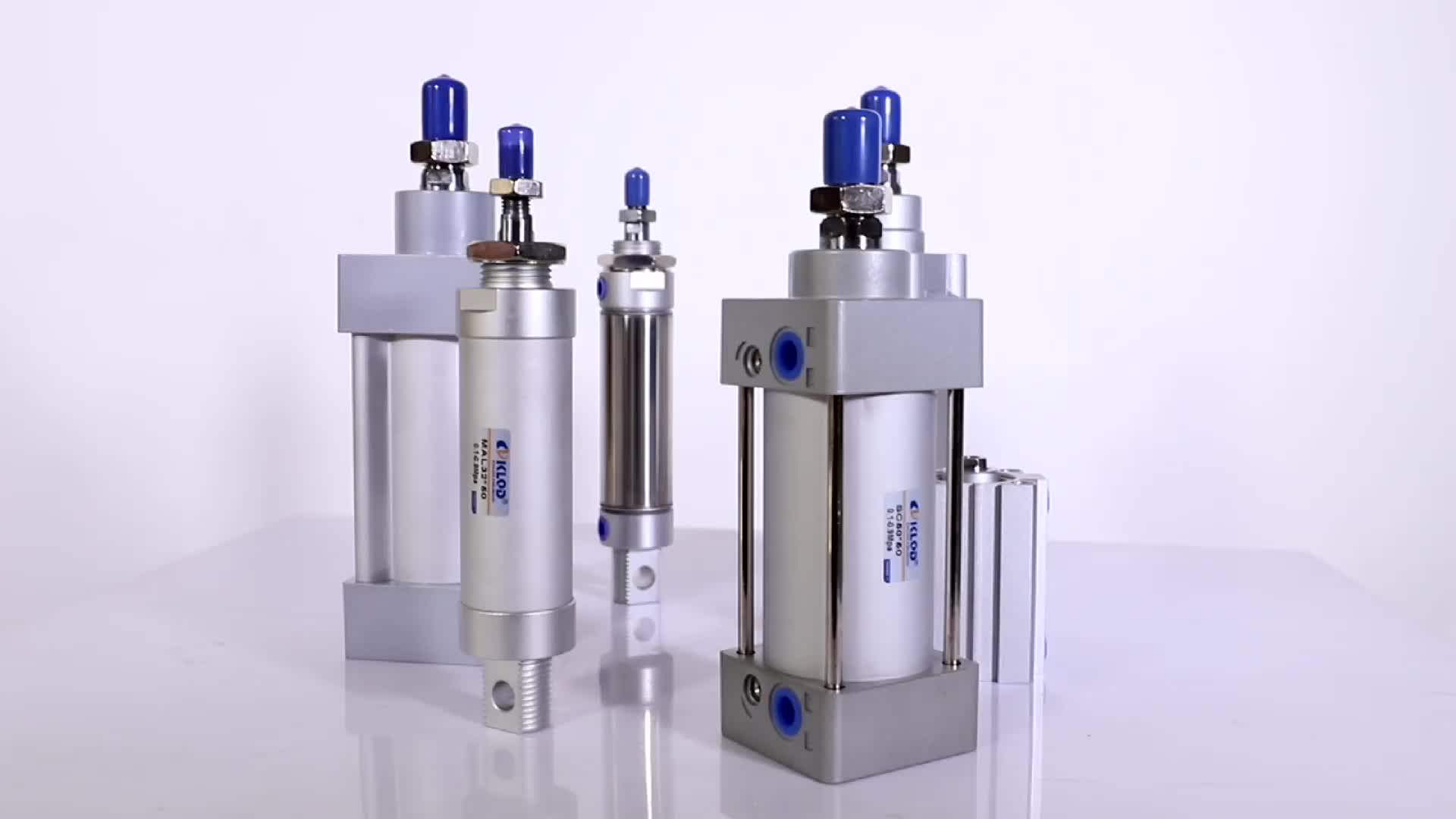 Sda Series Double Acting Compact Air Cylinder - Buy Compact Air ...