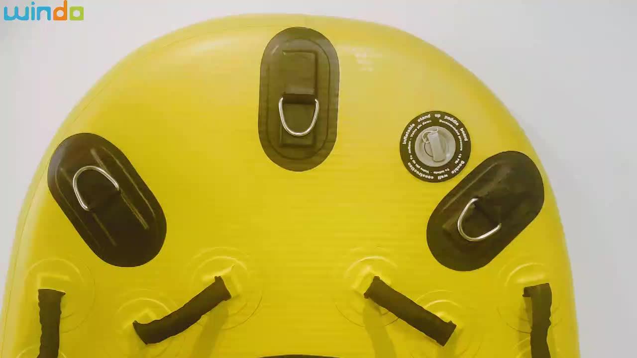 Drop Stitch Inflatable Small Sup Board Customized Color Short Lifeguard ...