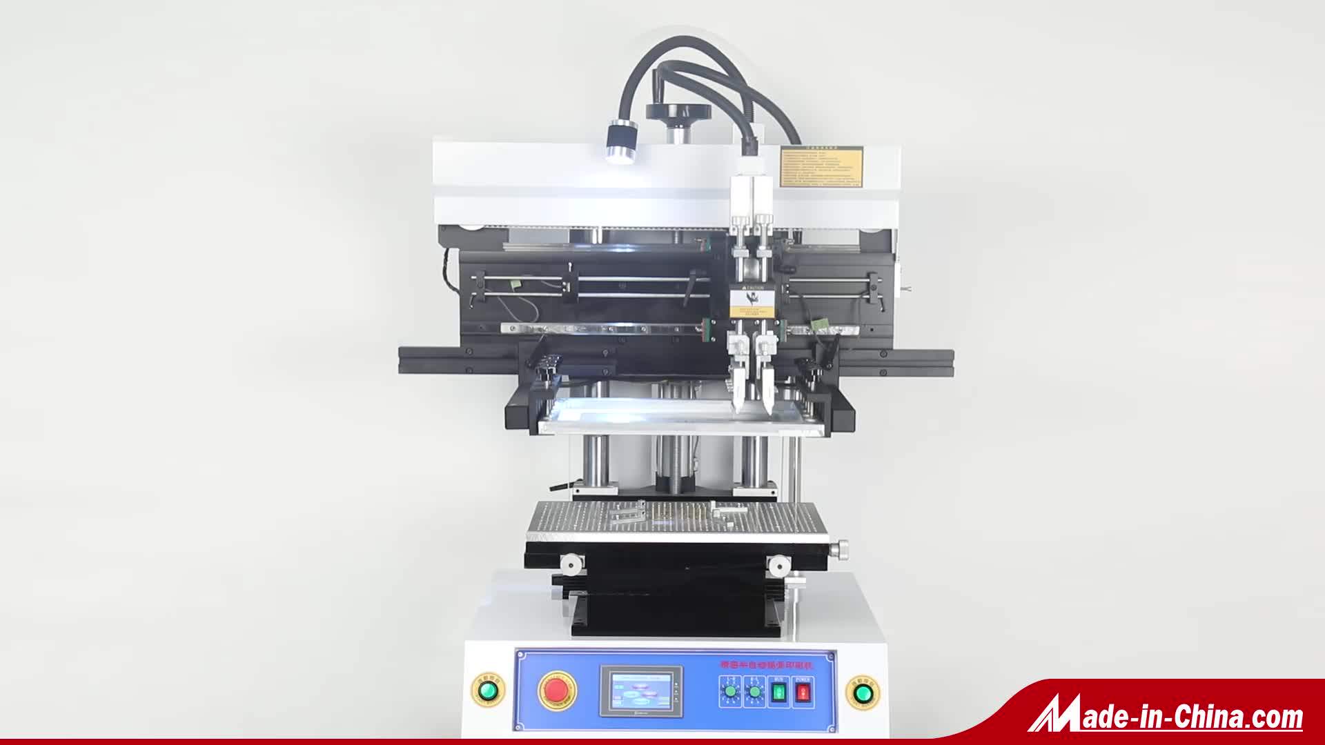 High Precise Semi-automatical Pcb Solder Tin Printing Machine/pcb ...