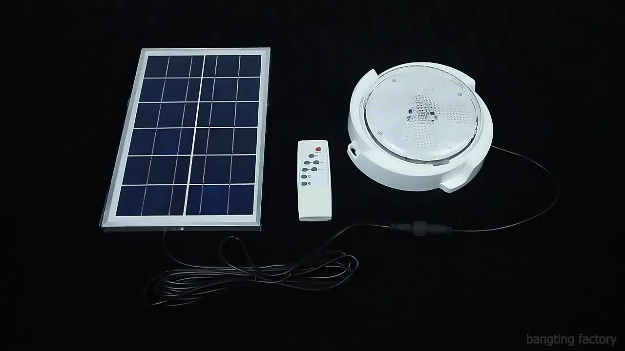 Indoor Solar Ceiling Light Bangting Factory Direct With Remote Control ...