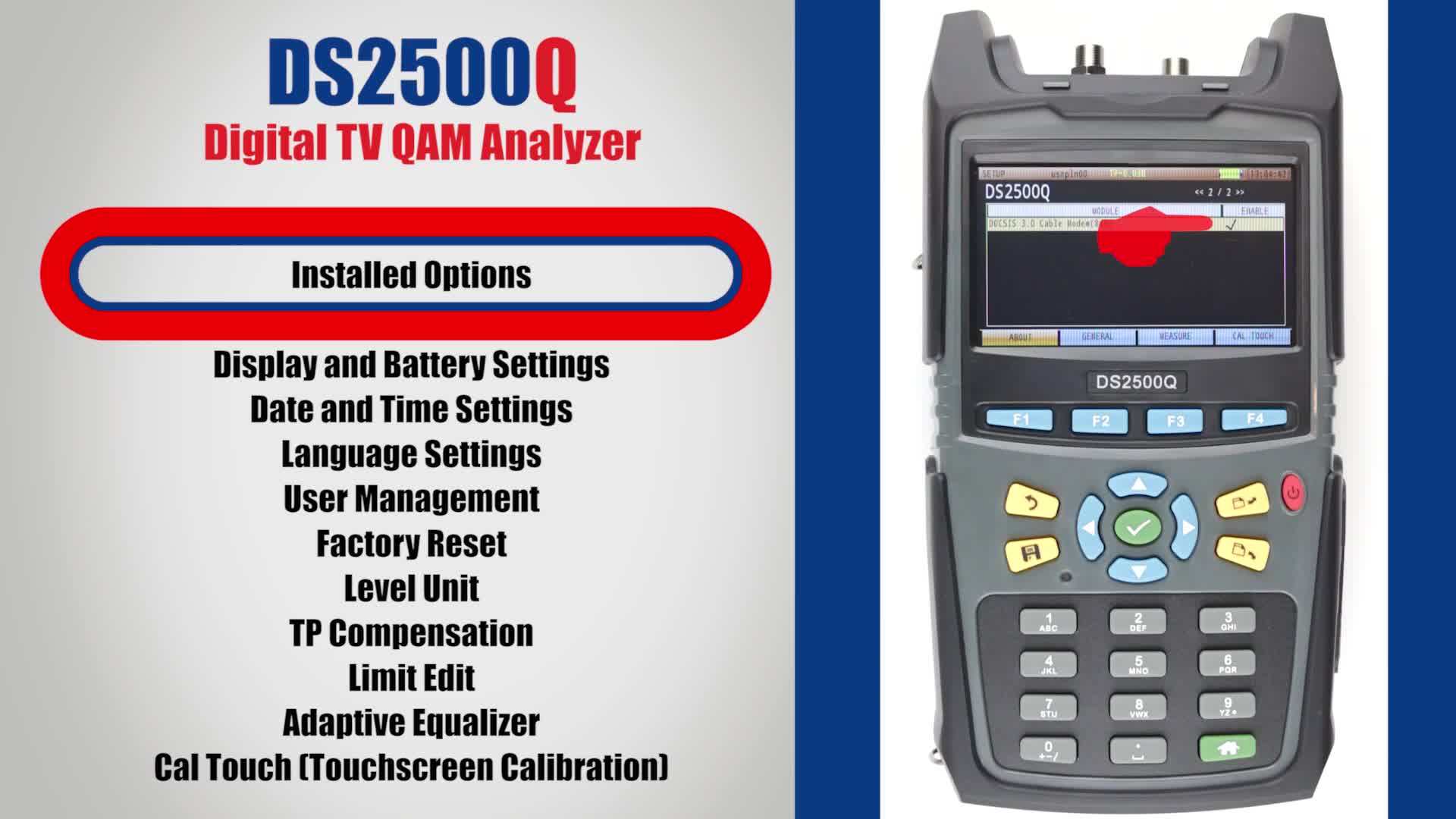Catv Qam Spectrum Analyzer S7200 Original Deviser - Buy Catv Qam ...