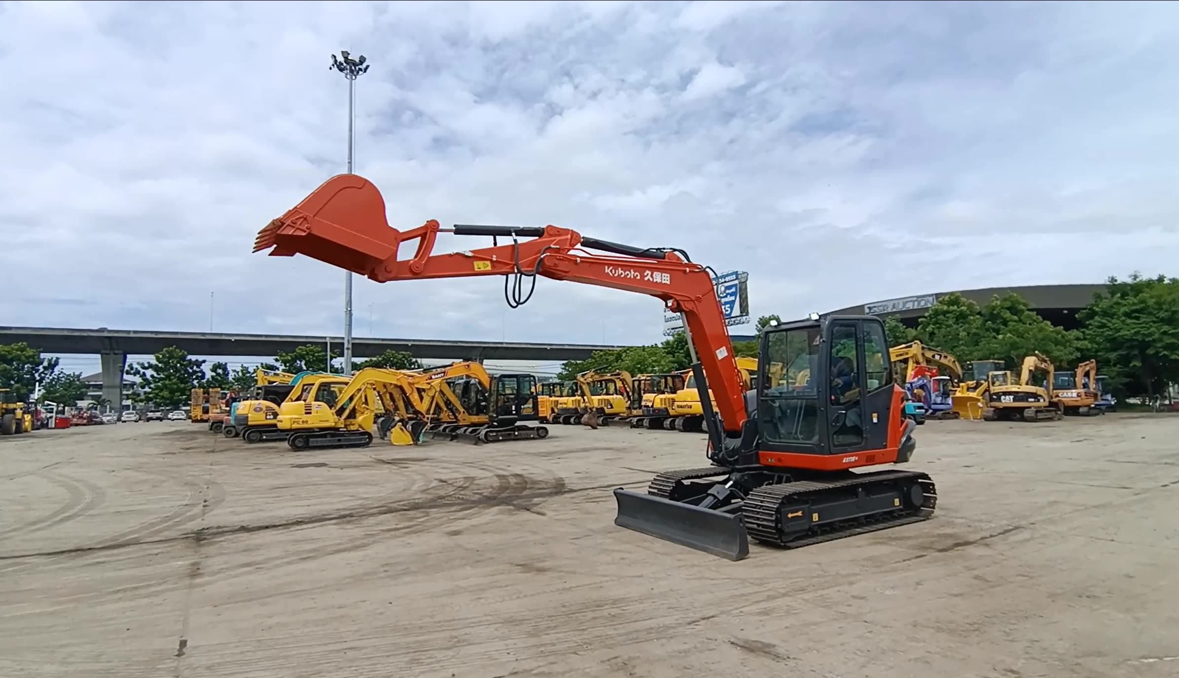 Japan Kubota Kx175 Used Excavators 7.5 Ton Excavator Second Hand ...