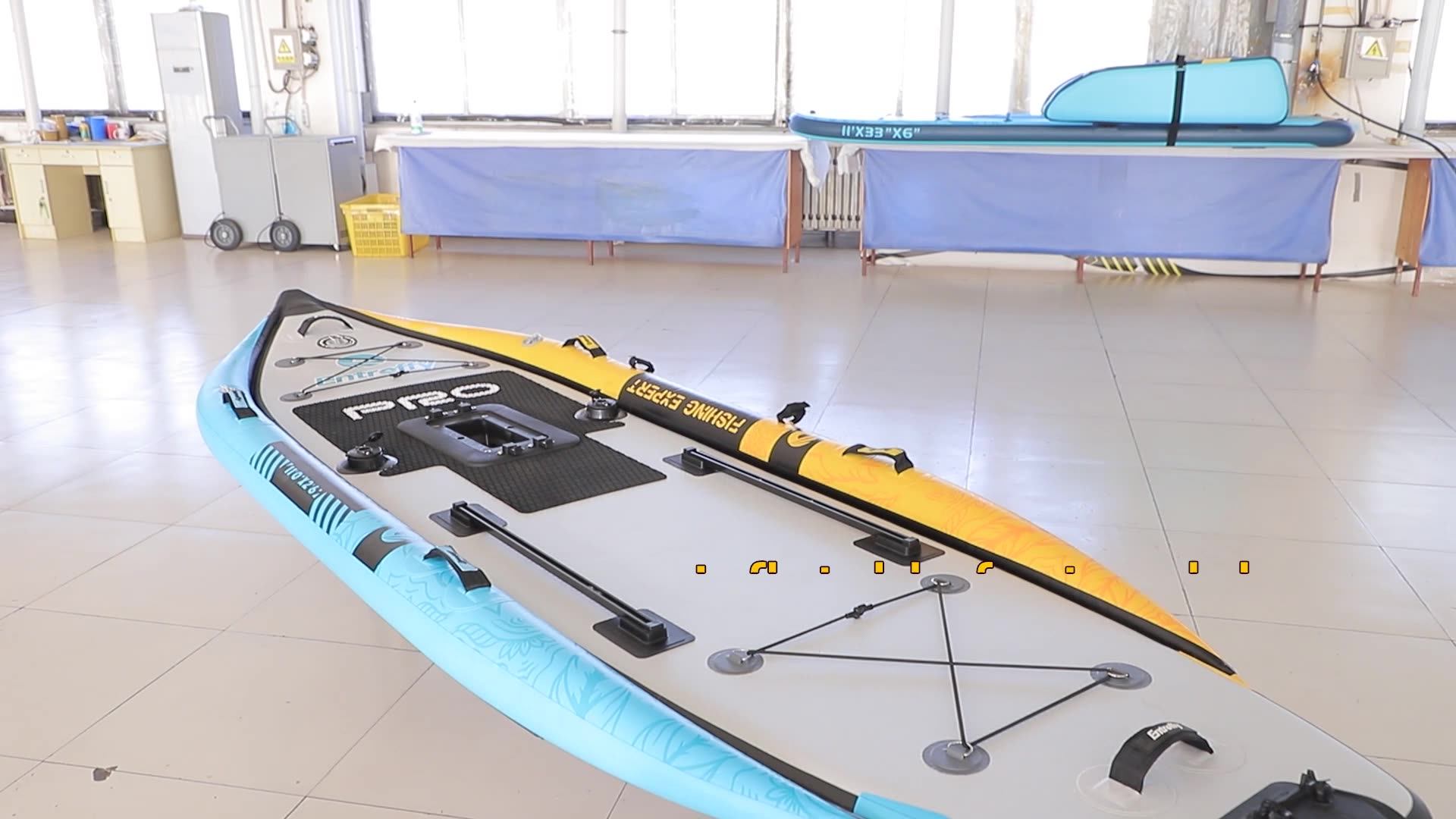 New Arrival 11' Ocean Fins Drop Stitch Clear Inflatable Pedal Fishing ...