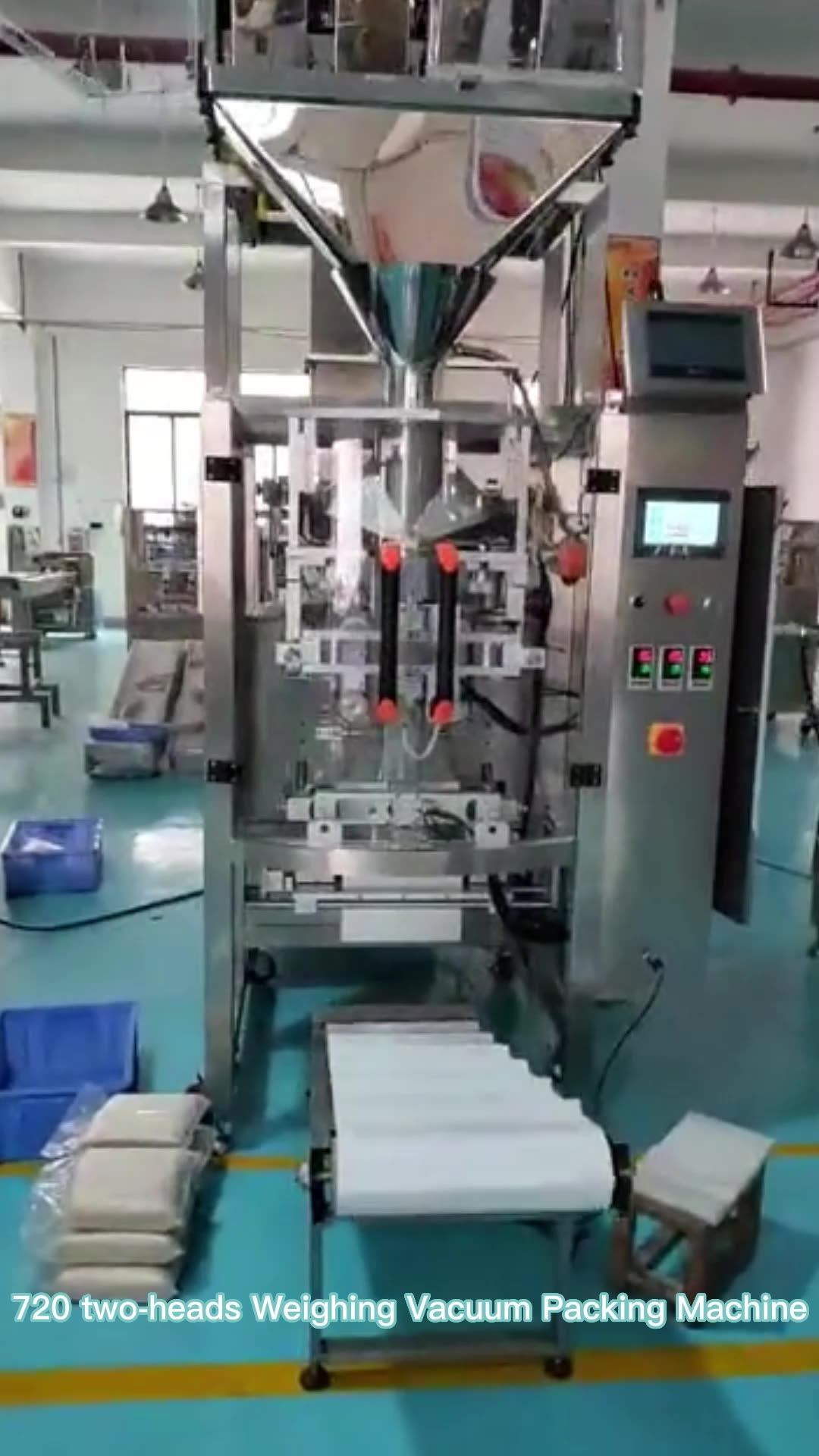 2022 Fully Automatic Vacuum Rice Brick Shape Packaging Machine Coffee ...