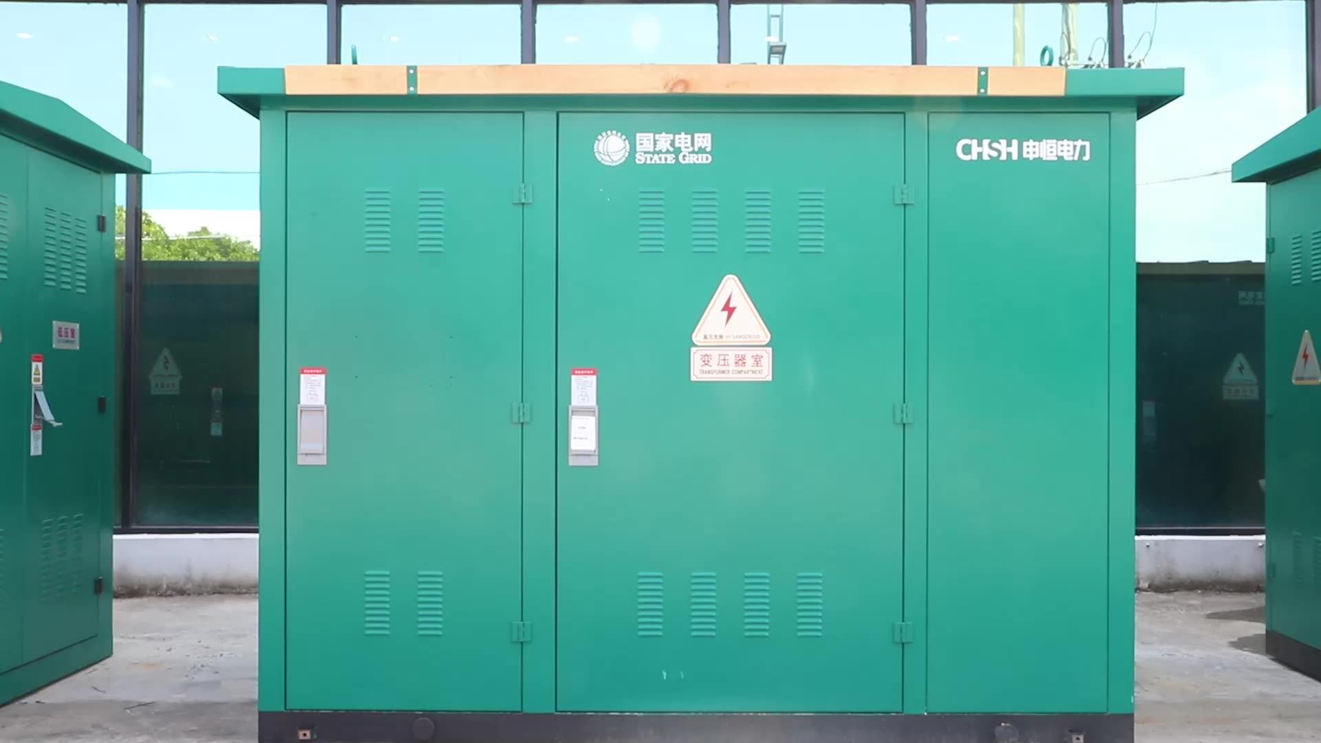 European Outdoor Prefabricated Power Distribution Transformer House ...