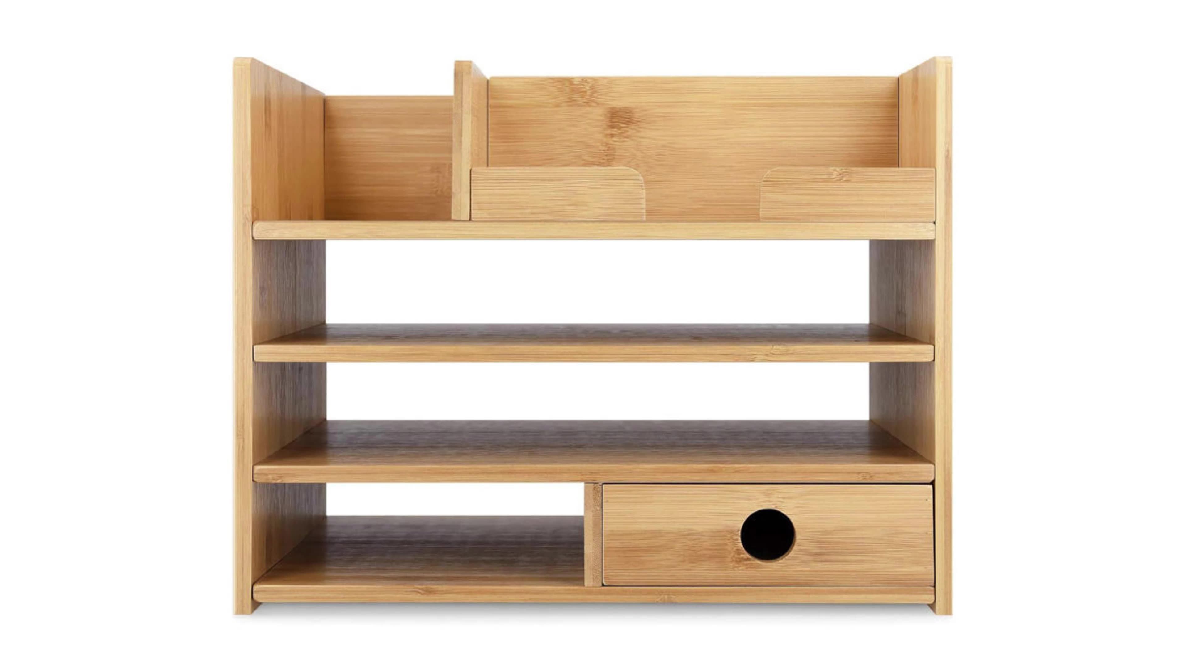 Wholesale Custom Tabletop Stationery Storage Box 4 Tiers With Drawer ...
