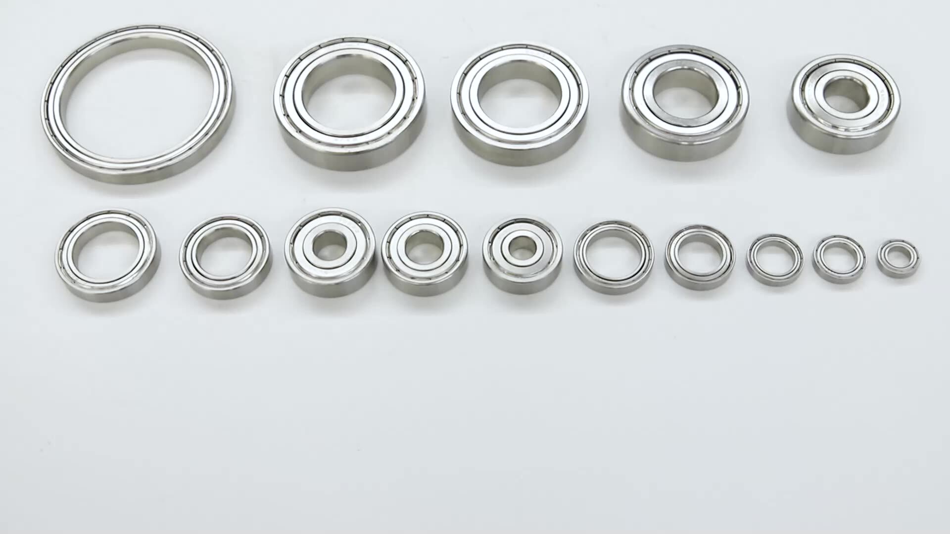 440 420 304 Stainless Steel Deep Groove Ball Bearings 15*24*5 Mm Zz ...