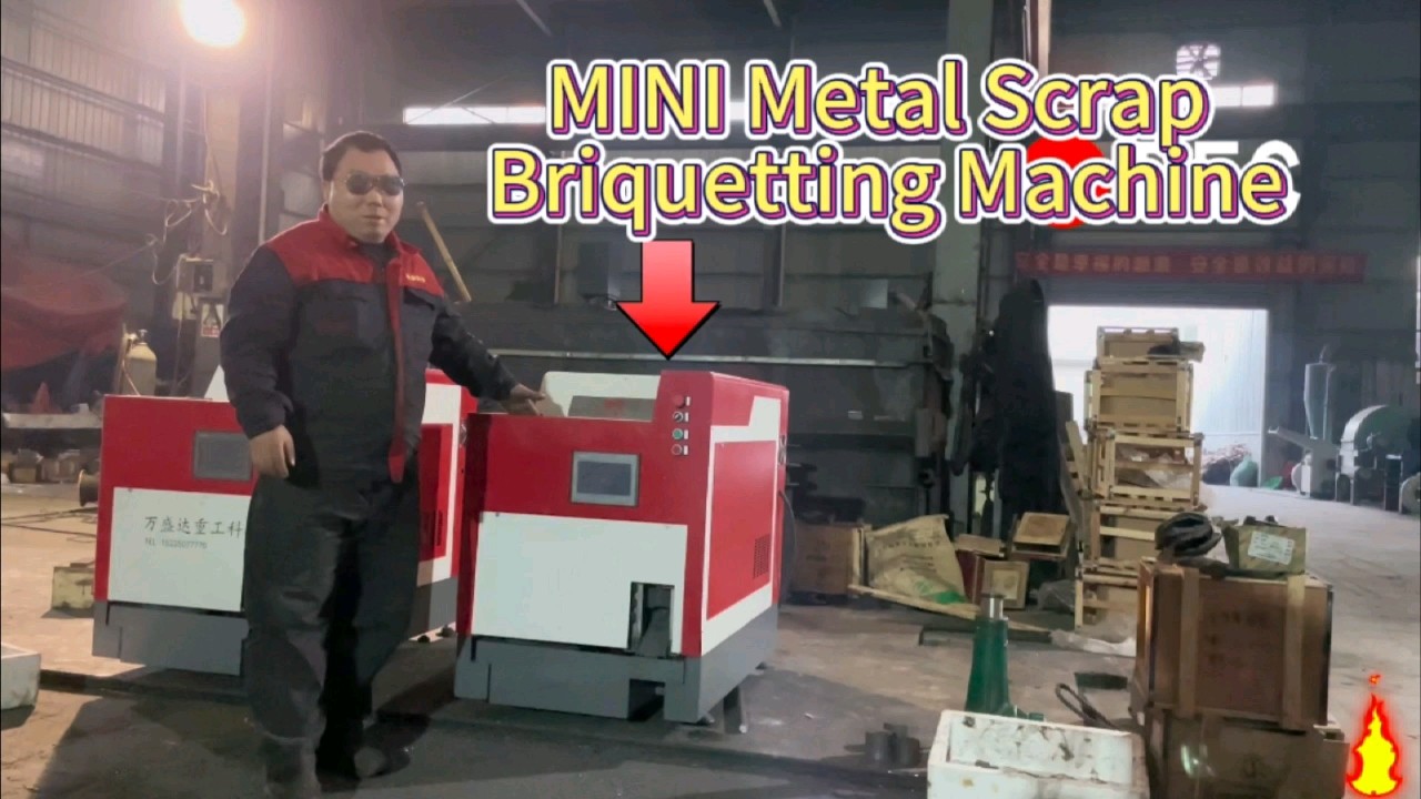 Mini Hydraulic Press Briquetting Machine Metal Chips Pressing Machine ...