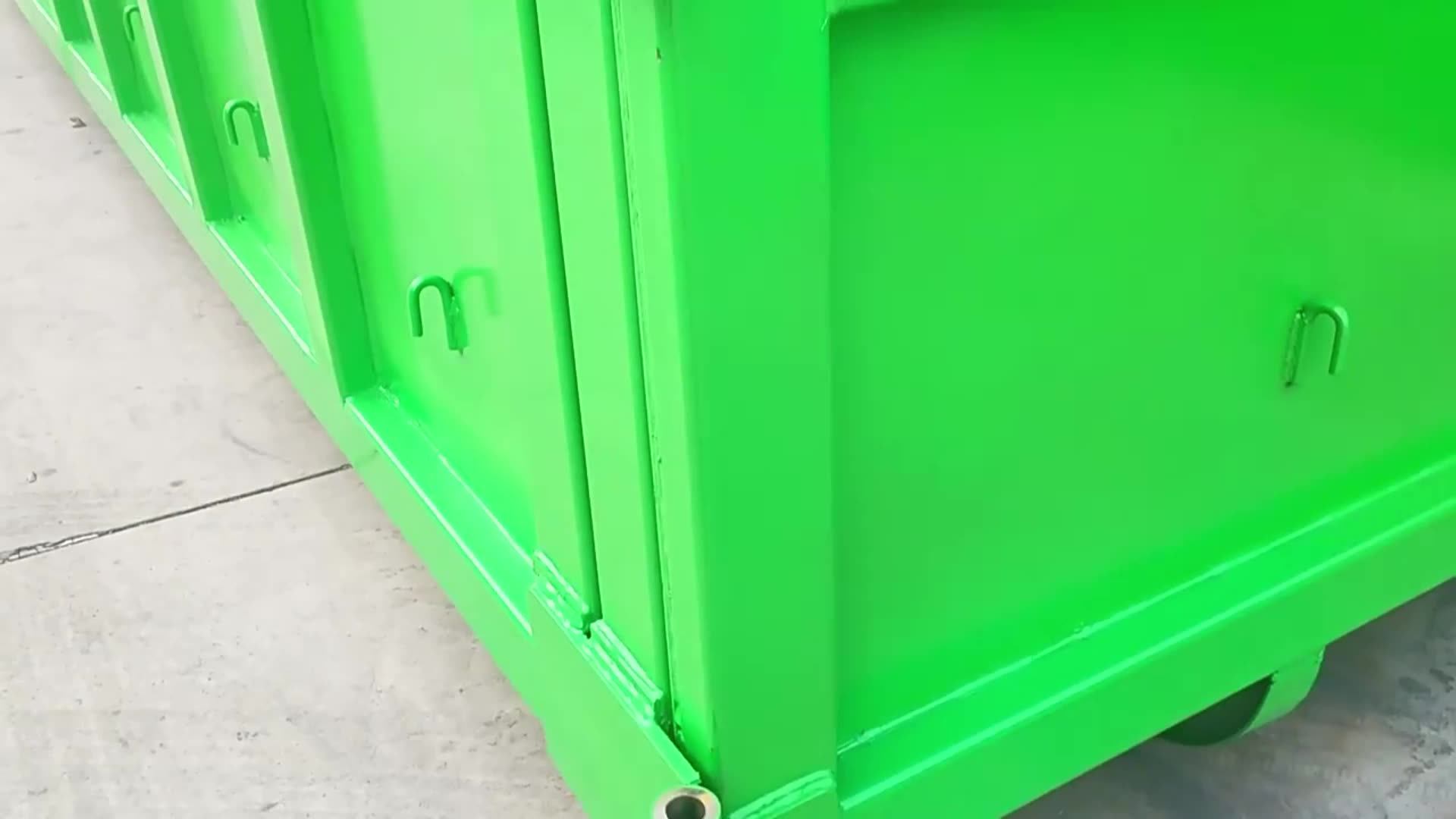 Waste Receptacles 30 Cubic Meter Hook Lift Dumpster,Hydrocarbon ...