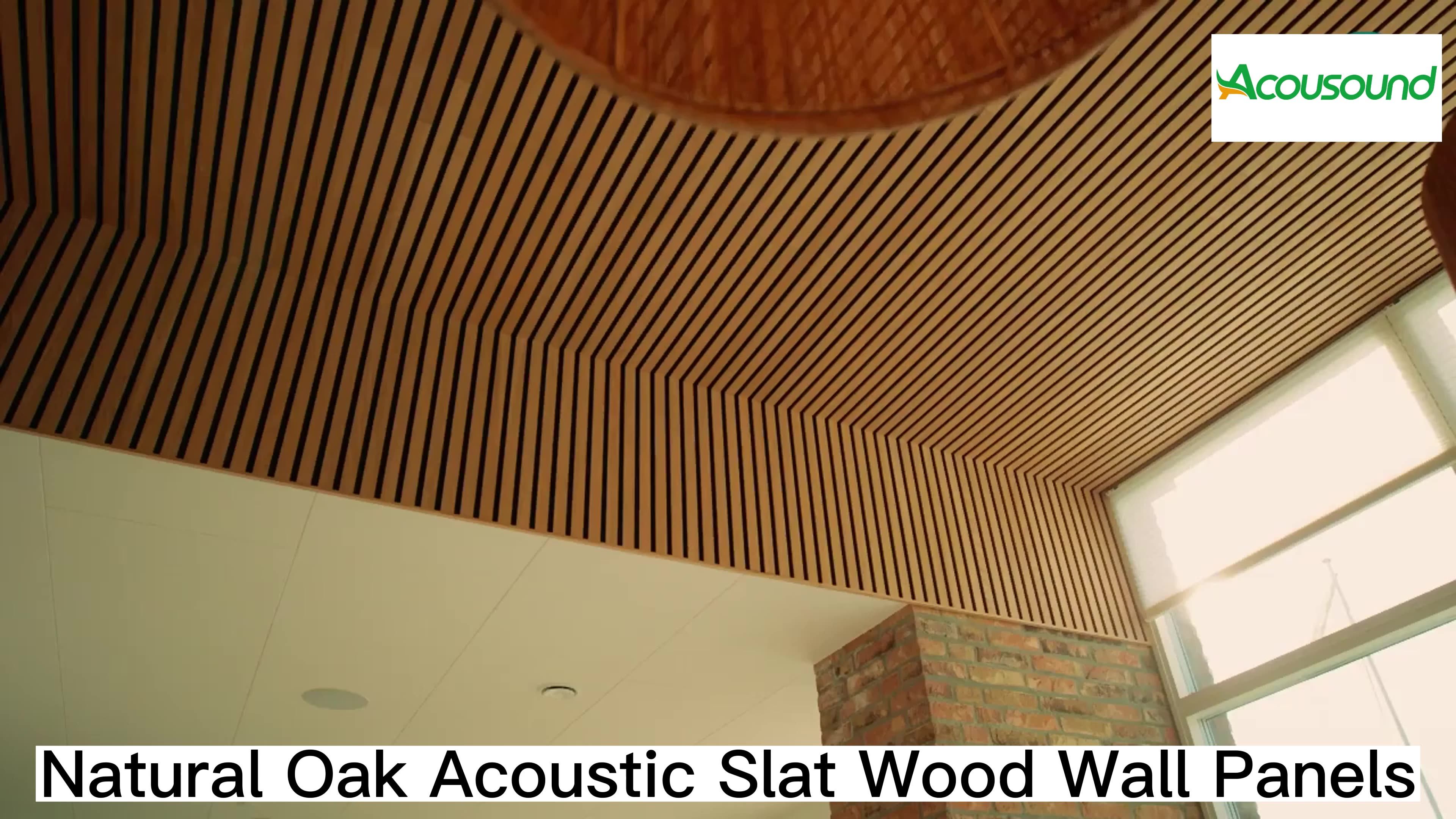 Akupanel Akustik Panel Wood Veneer Black Mdf Pet Acoustic Panels Wood ...