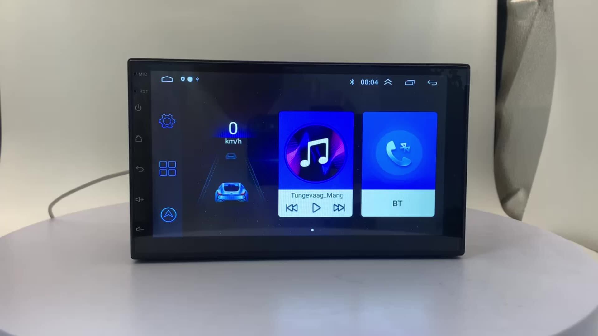 Universal 7 Inch Android Car Radio Dashboard Stereo 4 Core Double Din ...