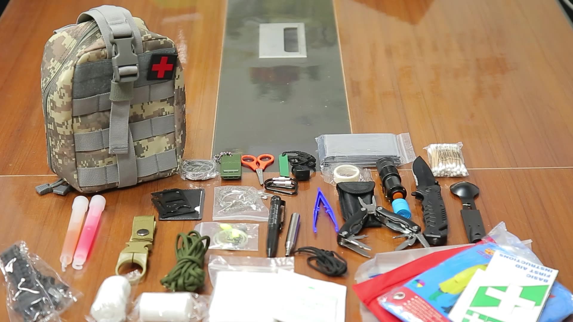 Professional Survival Gear Tactical First Aid Kit Bag Sos Emergency Survival Gear Bag Outdoor ...