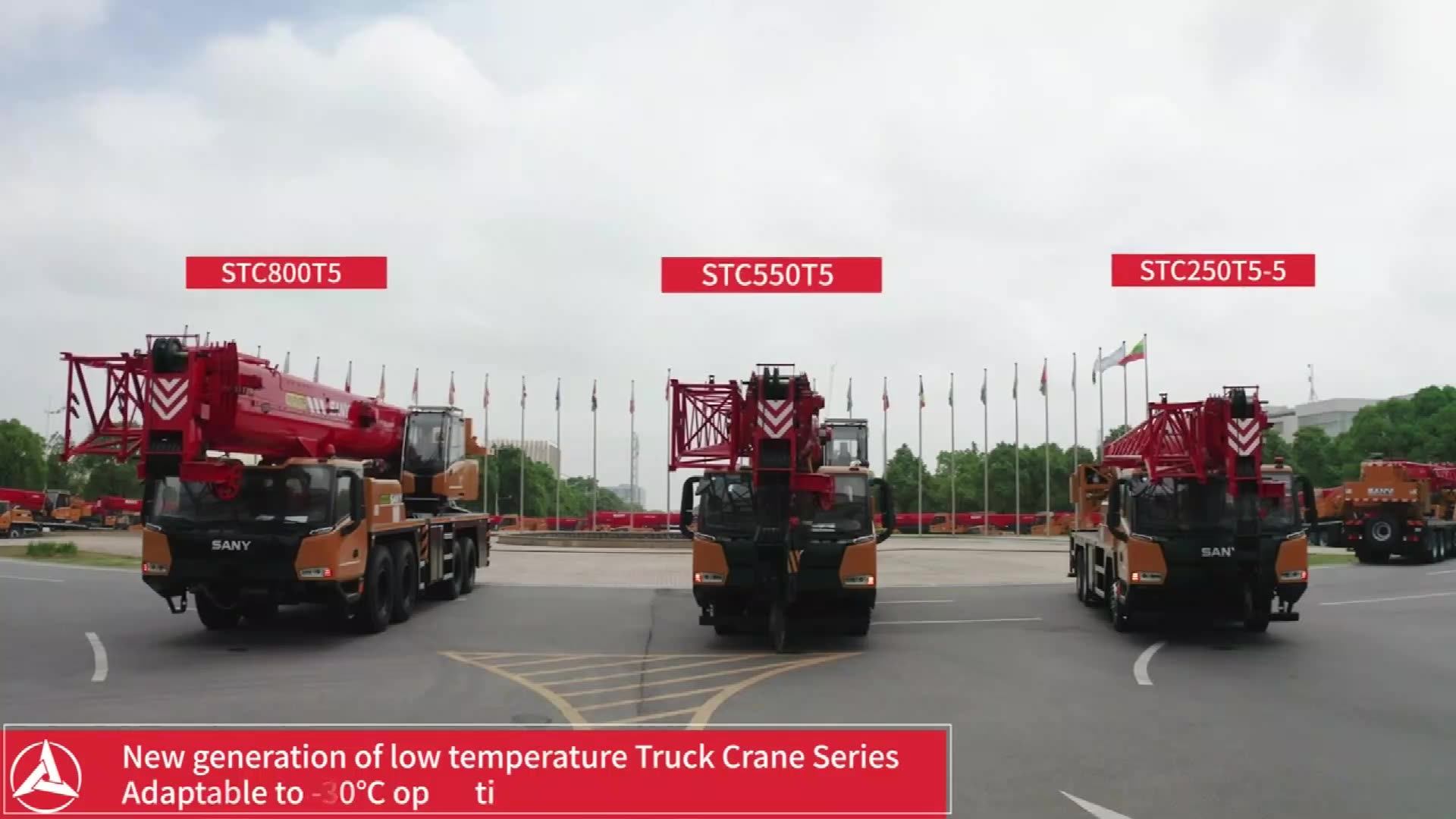 High Efficient San Yi 60 Ton Truck Crane Stc600s Stc600t5 Stc600 In ...