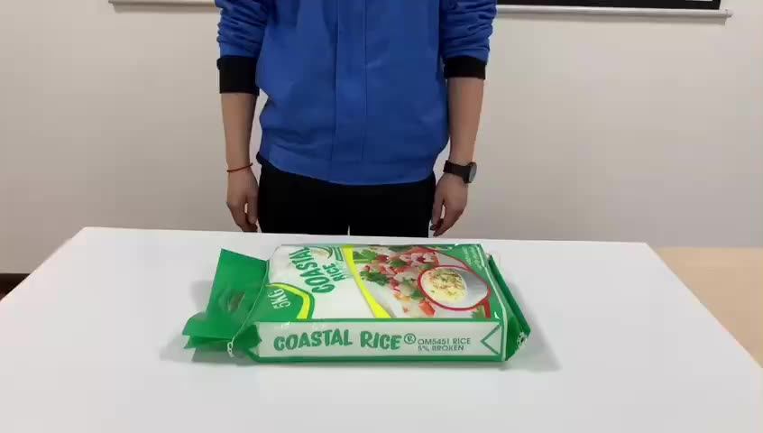 10 Kg Rice Packaging Sack Bags For Basmati Rice 5kg Bag With Handle ...