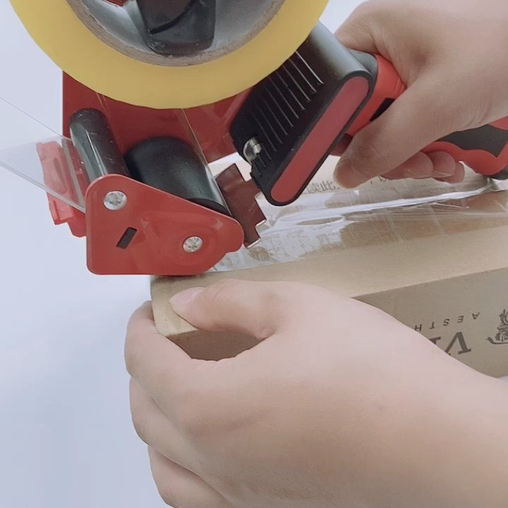 Factory Red Color Hand Held Box Tape Dispenser Gun For 2 Inch Tape ...