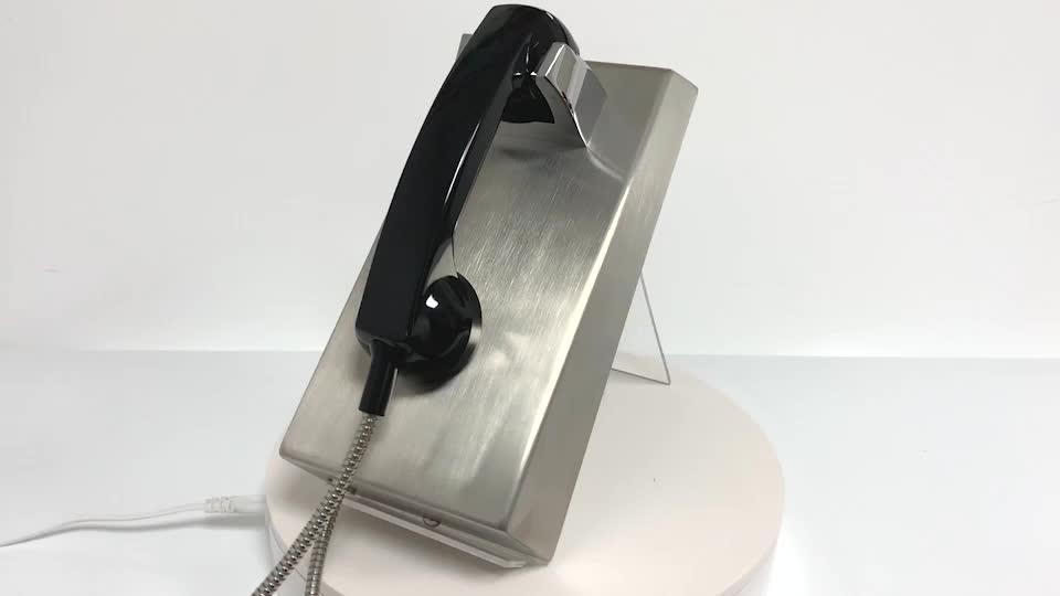 Jail Prison Telephone Stainless Steel Visitation Extensive Line Vandal ...