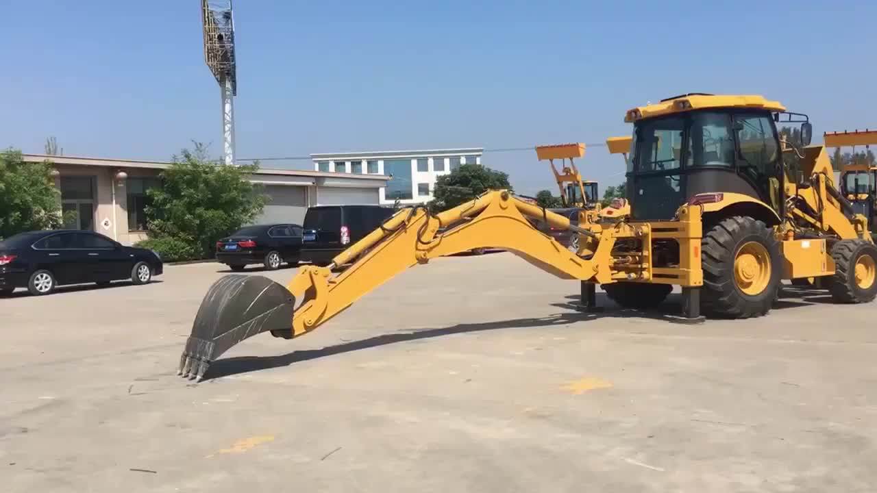 Earth-moving Machinery 4x4 Telescopic Boom Backhoe Loader - Buy Earth ...