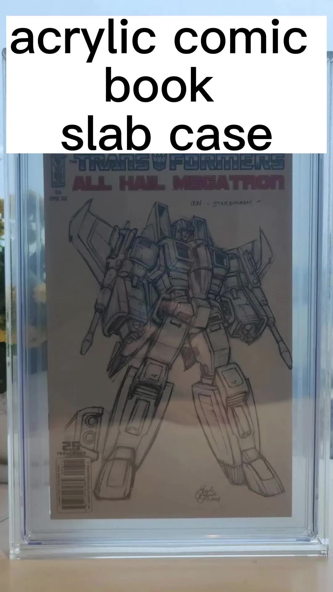 Ray Yi Uv Resistant Premium Quality Clear Acrylic Cgc Comic Book ...