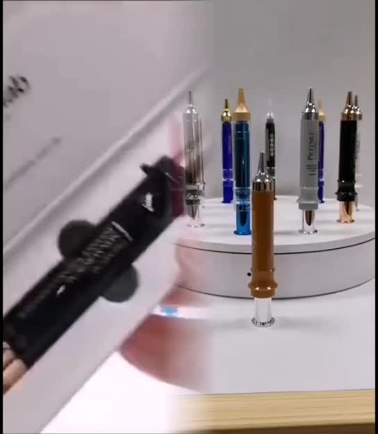 골드 에어리스 주사기 스킨 케어 Bottle10ml 에어리스 플라스틱 주사기 컨테이너 화장품 튜브 Creambottle 컨테이너 주사기 크림 Buy 블랙 주사기 화장품