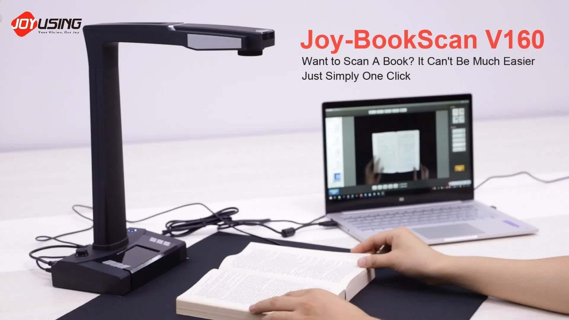 Fixed Focus Automatic Book Scanner Joy-bookscan Document Scanner - Buy ...