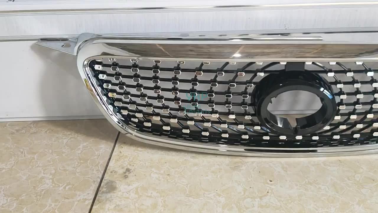 Diamond Stype Front Chrome Grill Grille For Corolla 2003 2004 2005 2006 ...