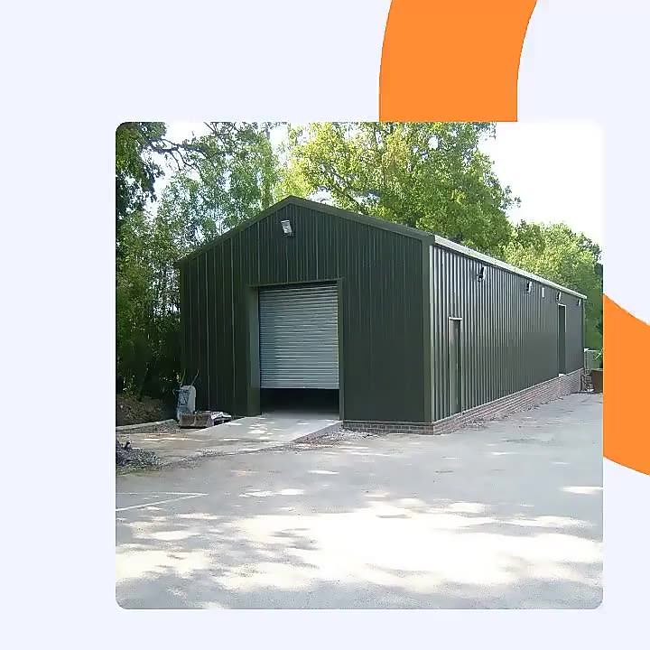 30x40 Steel Frame Carport Building Prefab Garage Storage Unit Shed For ...