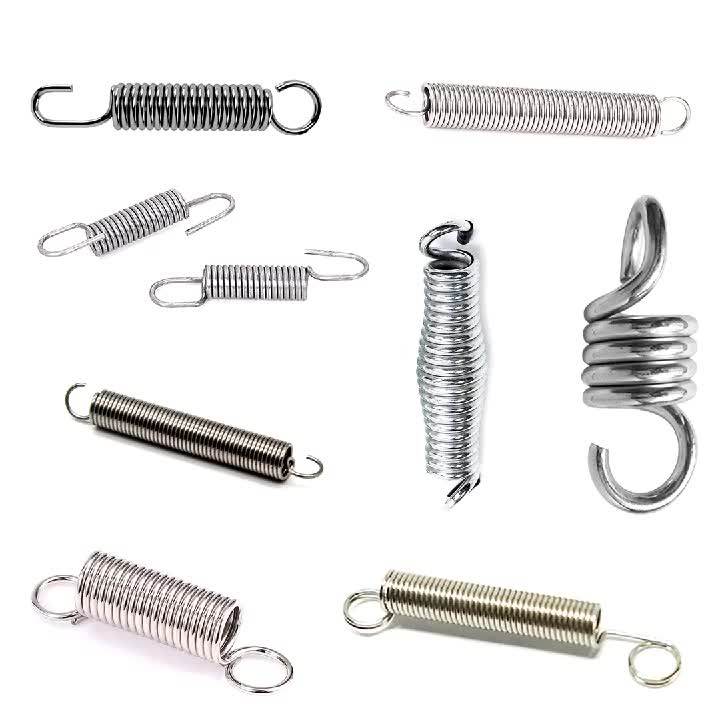 Customized Flexible Adjustable Carbon Steel Coil Tension Spring For ...
