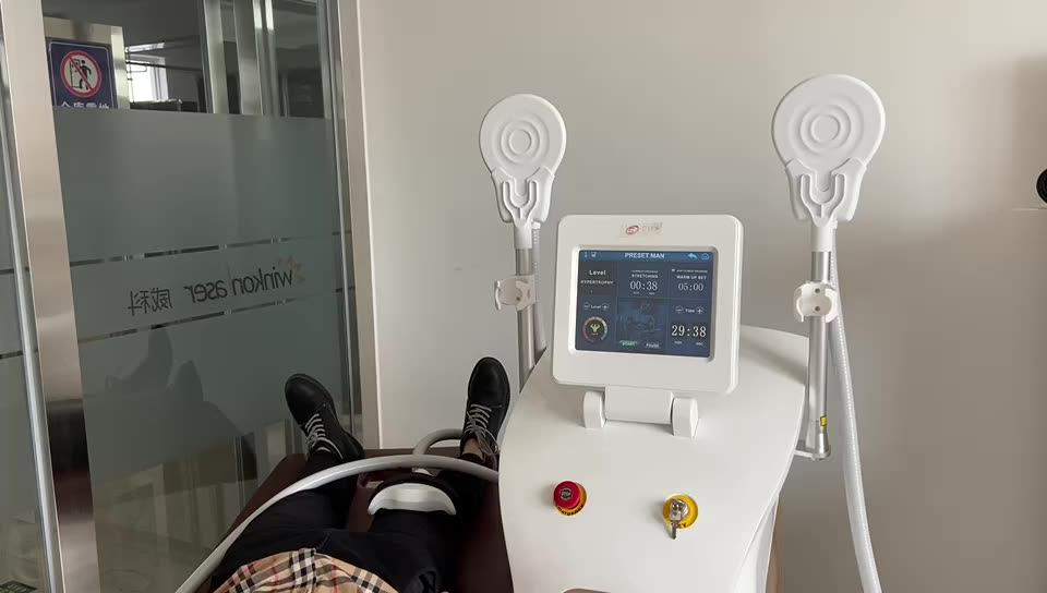 4 Handles Ems Sculpting H-iemt Electromagnetic Muscle Stimulation Mini ...