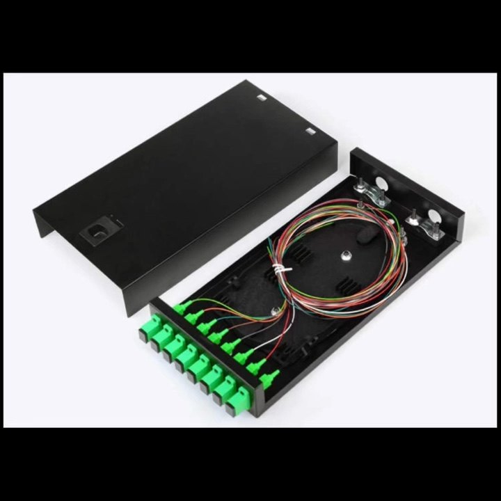 19'' 1u Odf Patch Panel Sc/upc 12/24 Ports Full Loaded Fiber Fusion ...