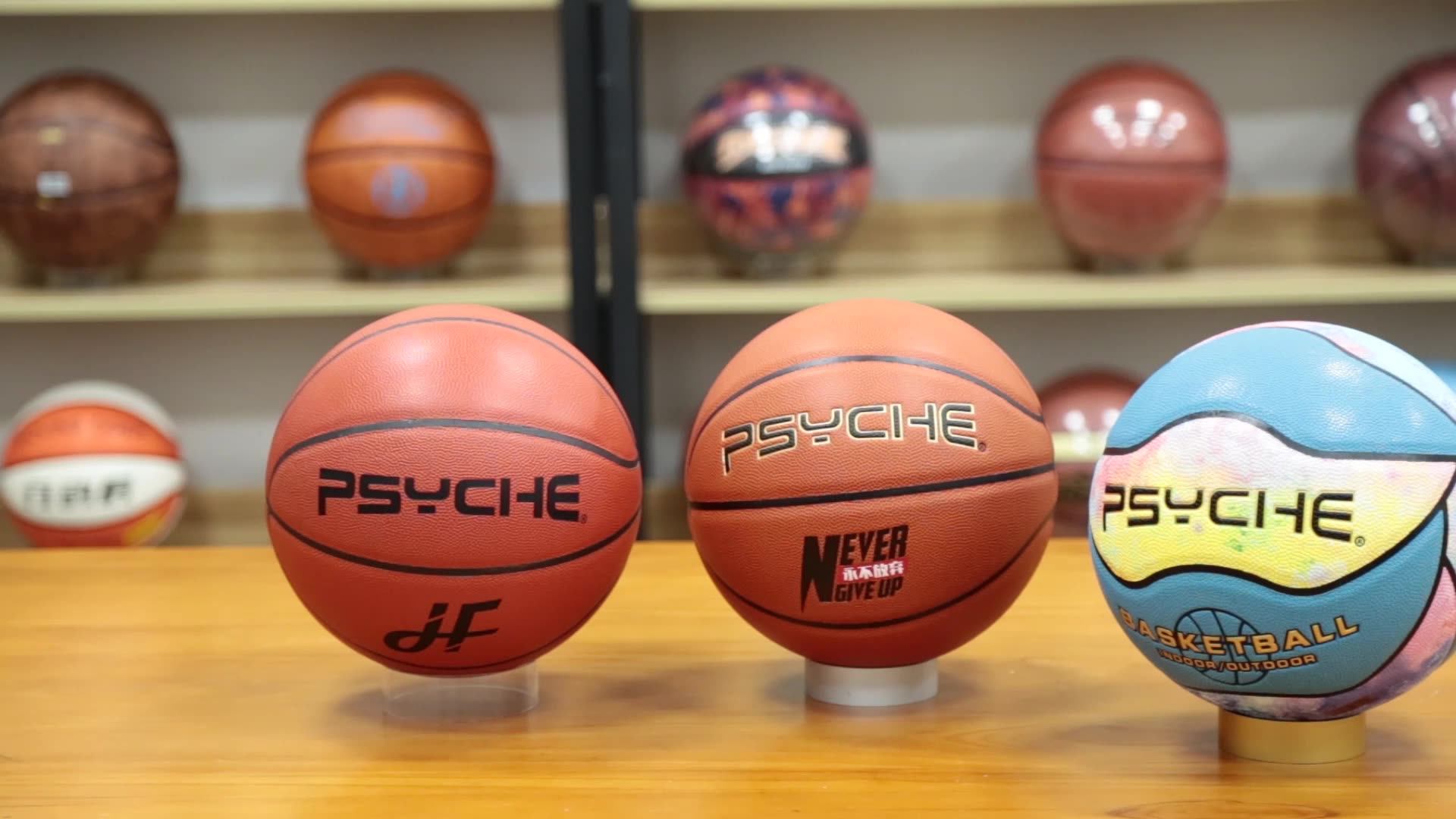 Psyche Indoor Outdoor Basketball Ball Size 7 Customized Pu Basketball ...