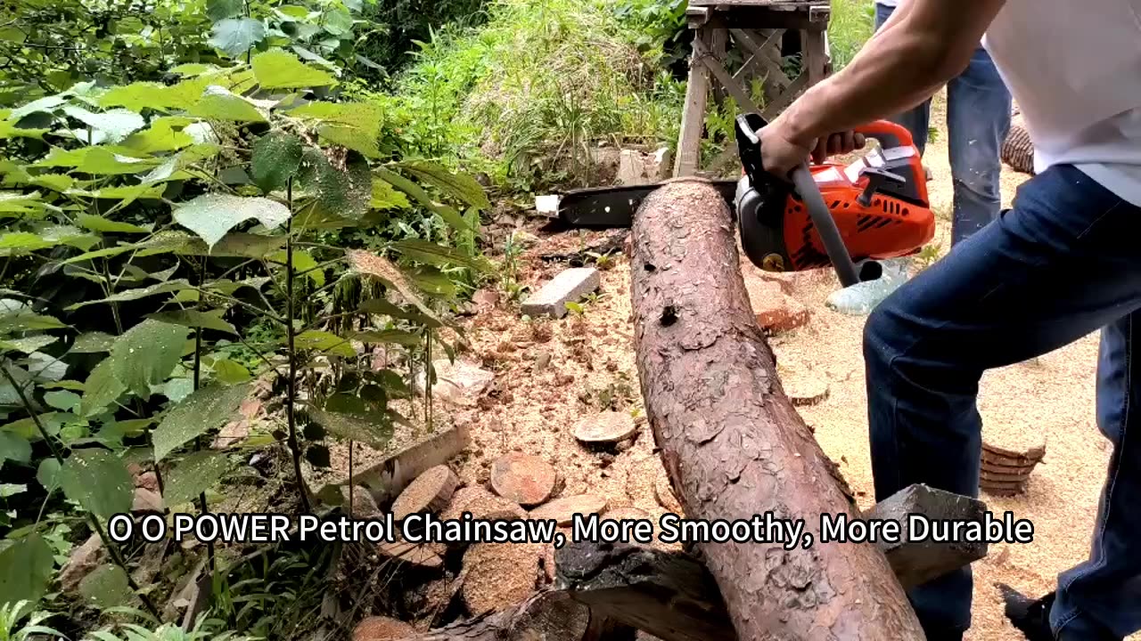 52cc Petrol Chainsaw 5200 Wood Cutting Machine Gasoline 2-stroke Chainsaw 4500 5800 Chain Saw ...