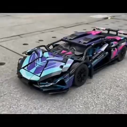 Blocx Toys Bocks Set Sports Cars Building Blocks Racing Building Block ...