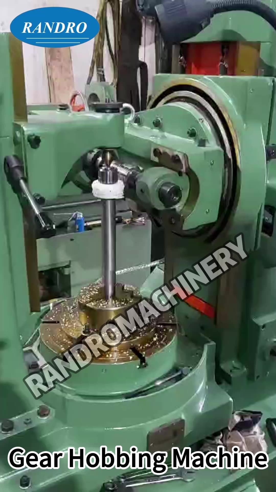 Randro Yk3150 Cnc Gear Hobbing Sprocket Cutter Machine Y3150 Gear ...