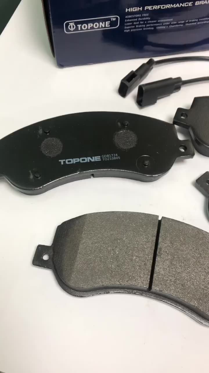 04465-33130 04465-20550 D707 A465k Db1345 Gdb3152 Brake Pad For Toyota ...