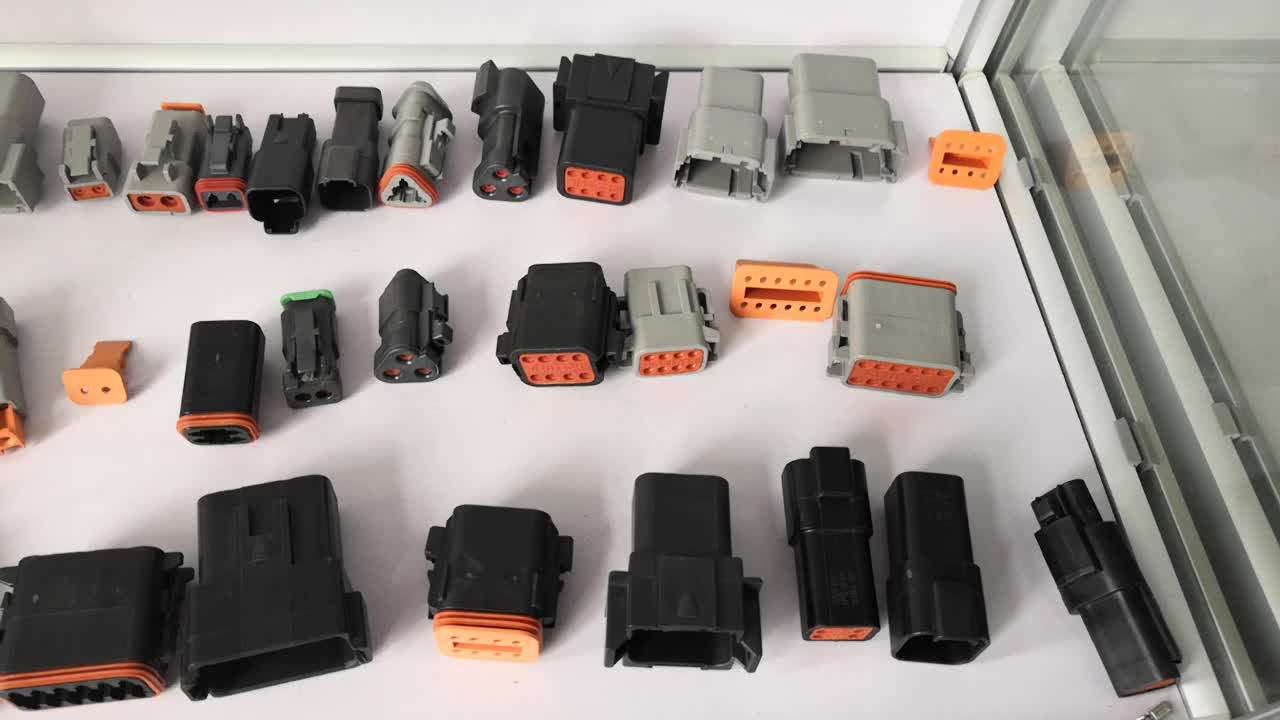 Blanc 2p Mâle Femelle Deutsch Dt Auto Étanche Connecteur Dt04-2p Dt06 ...