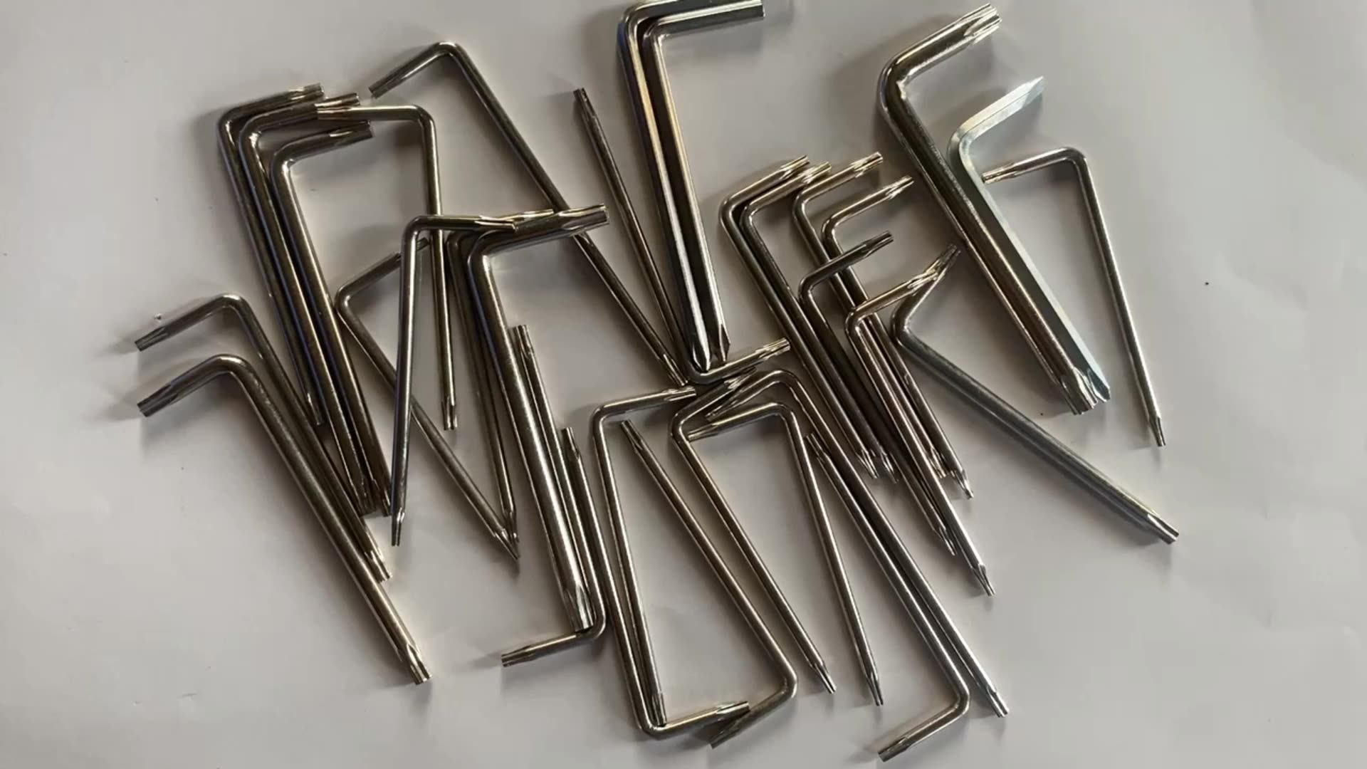 L-type Torx End Star Key Custom Size Torx Hex Allen Key Wrench Set With ...