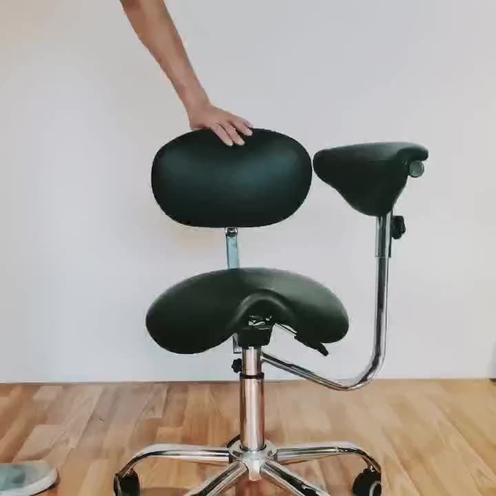 Adjustable Ergonomics Office Chair Saddle Seat Stool - Buy Office Chair ...