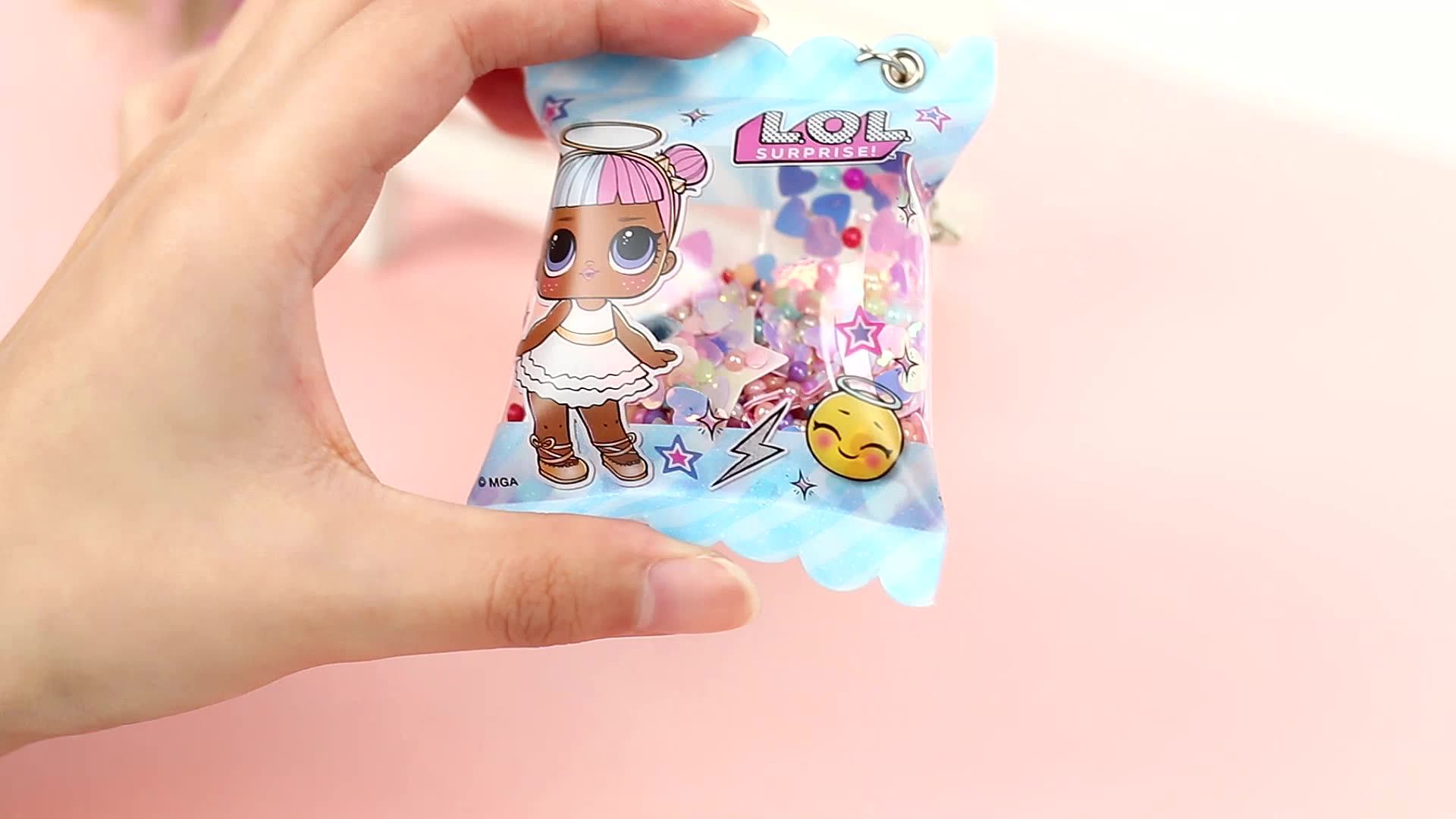 Vograce Custom Anime Candy Packaging Shape Pendant Keychains Keyring ...