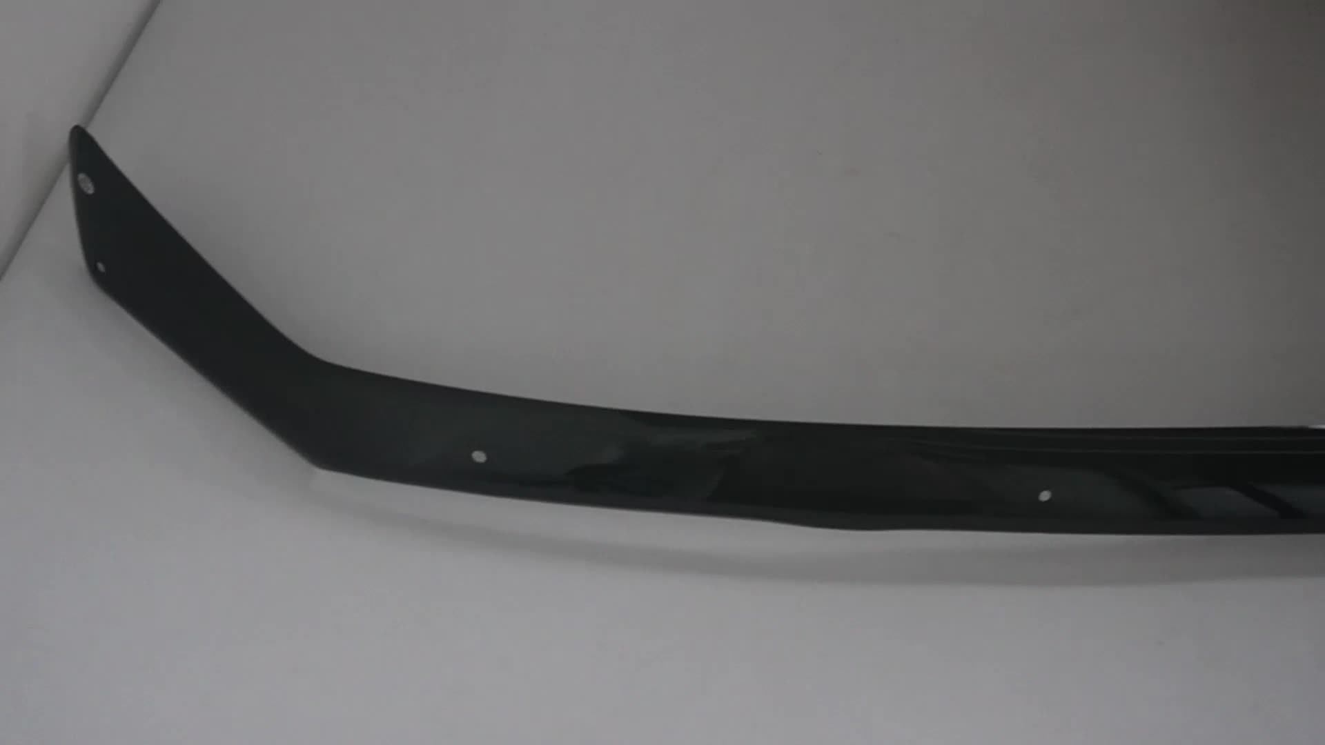 Acrylic Car Black Bug Shield Hood Deflector Bonnet Guard Protector For ...